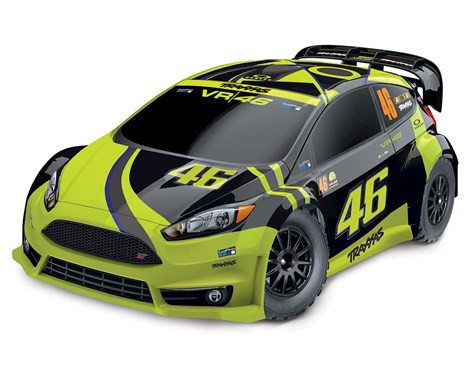 Traxxas VR46 Ford Fiesta RTR 4WD Rally Car (Valentino Rossi) | MSH HOBBIES
