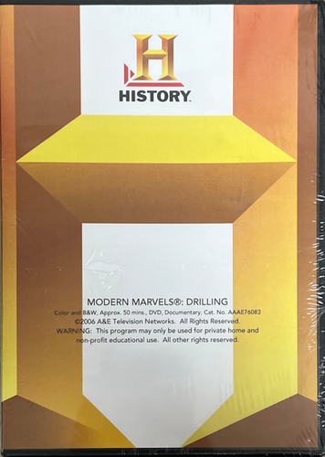 Modern Marvel DVD - Drilling | Agedtoolbox