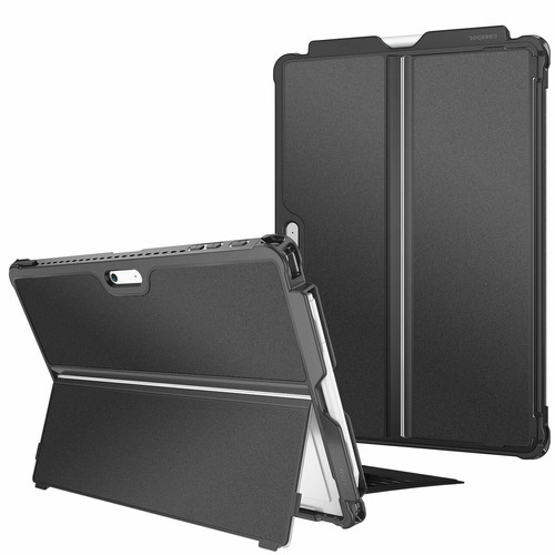 Case Microsoft Surface Pro Black Shockproof Rugged | Gtlaptop Store
