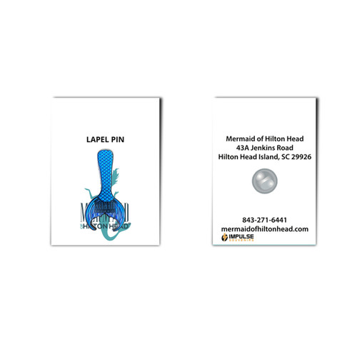 Mermaid of Hilton Head Lapel Pin | Mermaid Lapel Pin