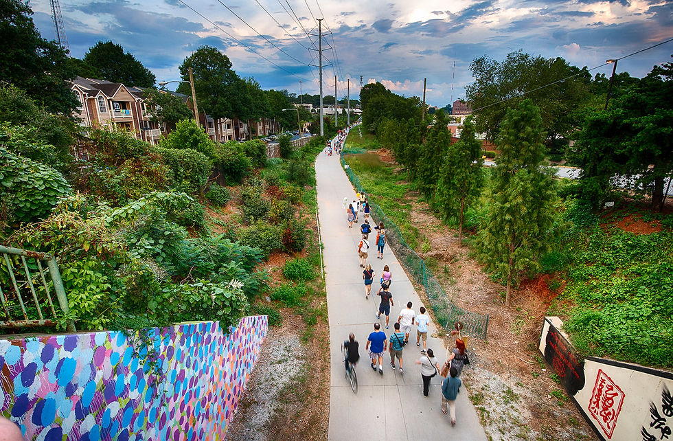 Redefining Built Environments with Urban Trails