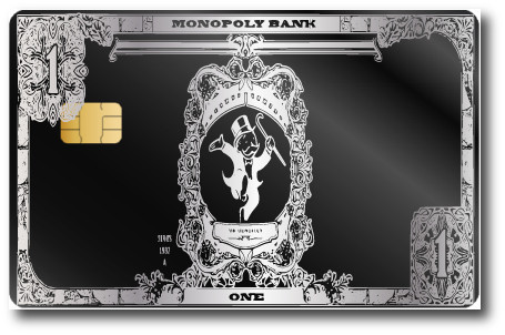 MONOPOLY BANK CARD | Louis Luxury Card