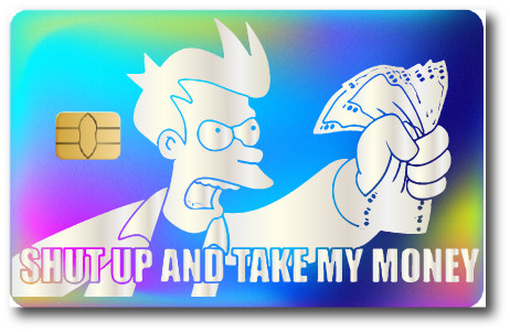 take my money Card | Louis Luxury Card
