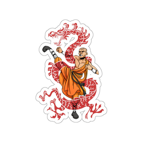 Shaolin monk sticker | My Site 2