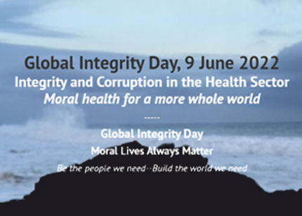 June 9 is GLOBAL INTEGRITY DAY!