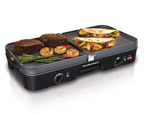 Hamilton Beach 3-in-1 Grill Griddle | ZagaCity Tech