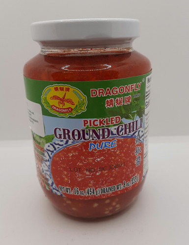 Dragonfly Pickled Ground Chili Pure 16oz. | Thaimarket