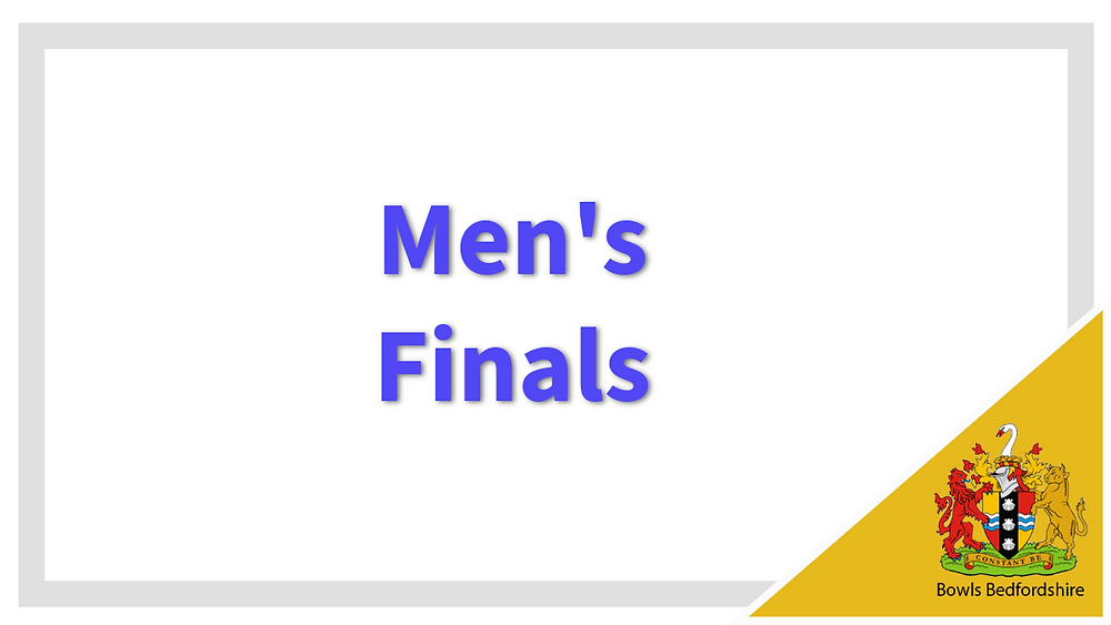 Men's Finals - Report & Pictures