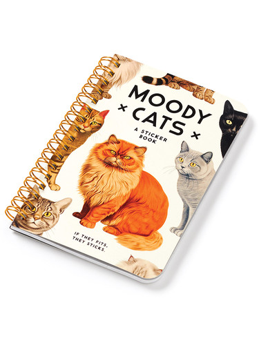 Moody Cats Sticker Book – Funny Cat Stickers for Adults | Cat Store