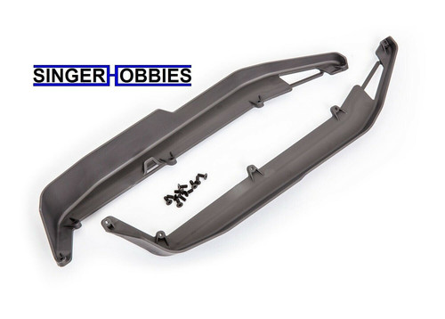 Traxxas 9524 Side Guards Chassis (Left and Right)/ 3x8 CCS (10) SLEDGE ...