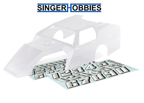 Traxxas 10411 Body Slash Modified CLEAR Body (REQUIRES PAINTING ...