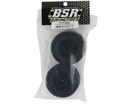 BSR RACING C1018SPEC Custom Works Spec Dirt Oval Rear Foam Tires (2) XX ...