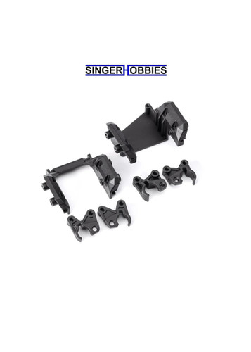 Traxxas 9831 Shock Mounts Dual Front/Rear (Left/Right, Upper/Lower TRX ...