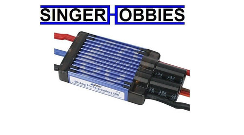E-flite 60-Amp Pro Switch-Mode BEC Brushless ESC (V2) Speed Control ...