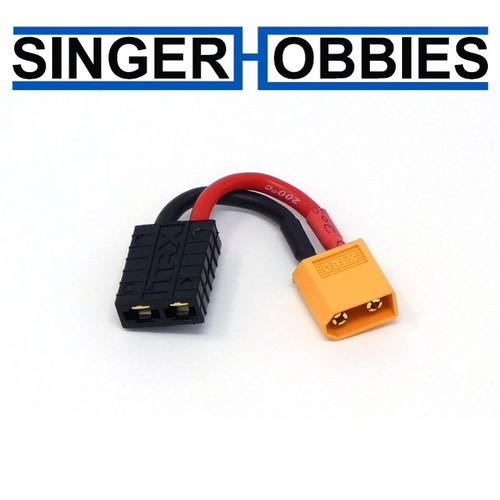 MT RACING MTR2065 Traxxas TRX Female to XT60 Male Wired Adapter ...