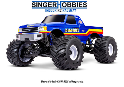Traxxas X-Maxx MT Chassis 50+MPH Monster Truck RTR (Requires Body) | Singerhobbies