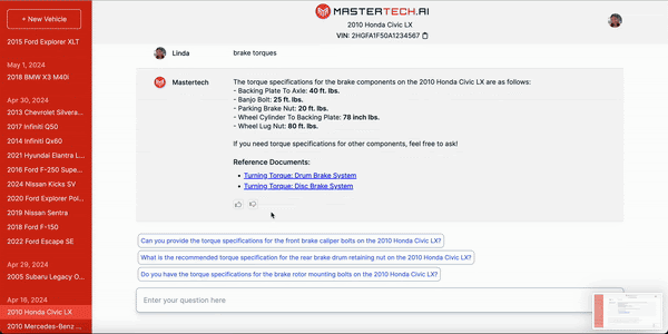 Mastertech.ai Product update!