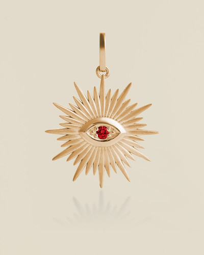 Eye Star Ray Medallion | Louis G. Jewelry