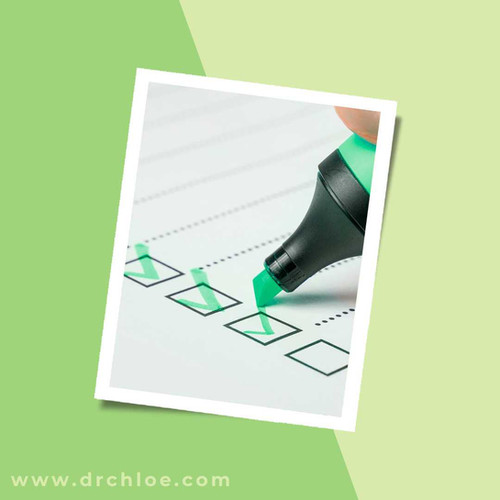 Reception Task List | Dr. Chloe