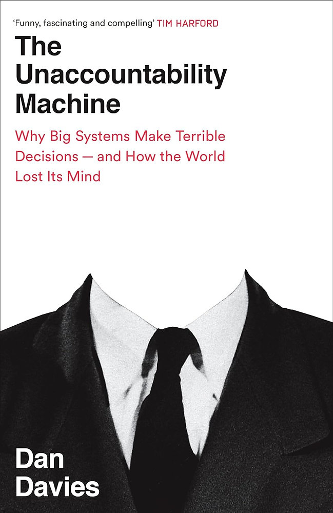 Book Of The Month - The Unaccountable Machine