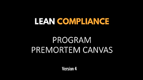 Program Pre-mortem Risk Canvas