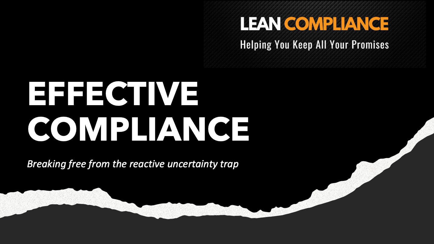 Effective Compliance Assessment