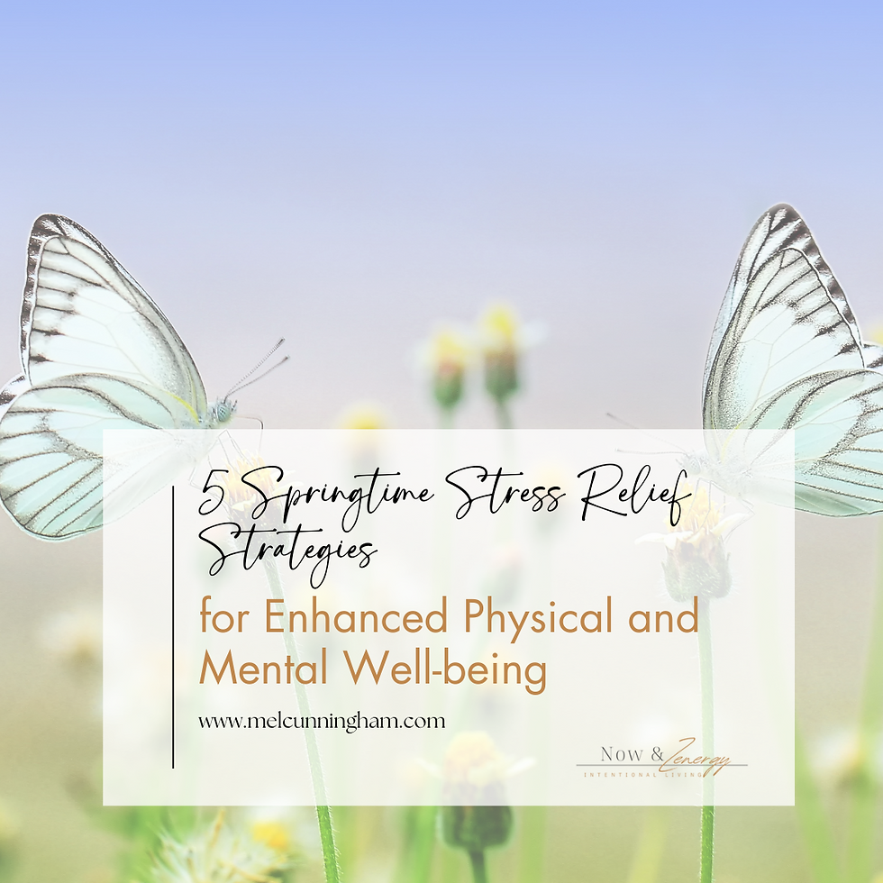 5 Springtime Stress Relief Strategies for Enhanced Physical and Mental ...