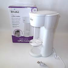 Rival Single Serve Coffee MAKER | eddie