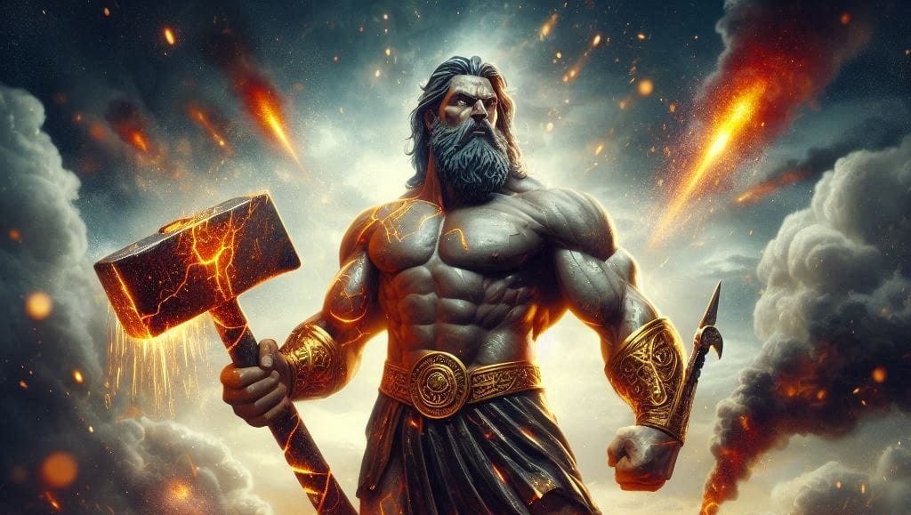 Conheça Vulcano, o deus do fogo.