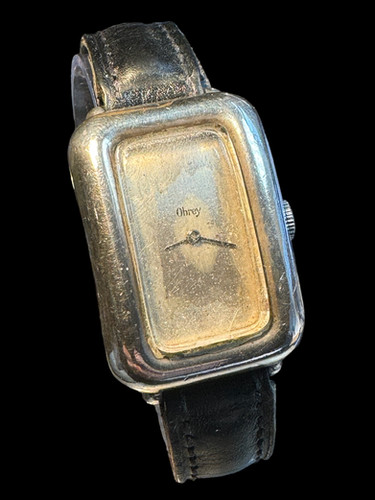 1970’s Obrey Paris Sterling Silver Ladies Dress Watch | vintagewatchroom