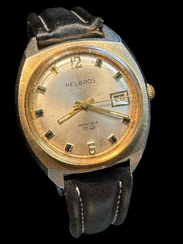 1970’s Helbros Invincible Gents Dress Watch | vintagewatchroom