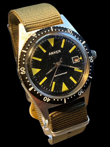 1960’s Anker Gents Divers Watch | vintagewatchroom
