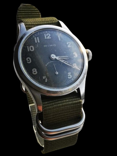 1940’s WW2 Mimo ( Girard Perregaux) Gents Military Watch | vintagewatchroom