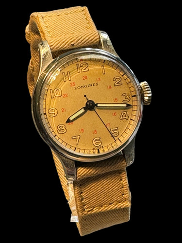 c.1944 WW2 Longines RAF Pilots Hack Watch | vintagewatchroom
