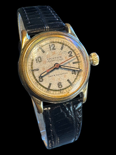 WW2 Rolex Oyster Centregraph Canadian Military Watch | vintagewatchroom