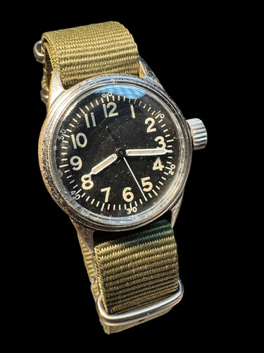 WW2 c.1942 Elgin A11 US Navy Pilots Watch | vintagewatchroom