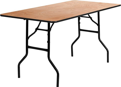 5 Foot Folding Table | bwer
