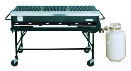 BBQ Grill 6-Burner with Stand | bwer