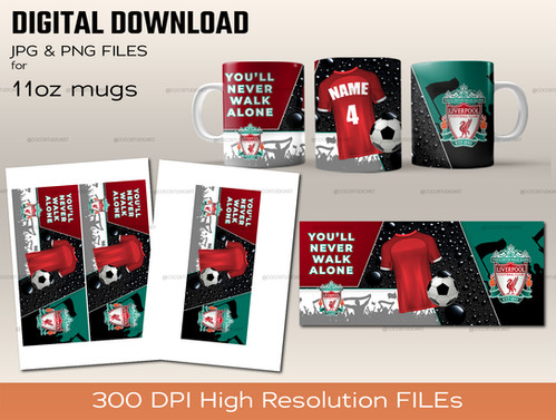 Liverpool-Mug Design Sublimation Digital Download Make at home ...