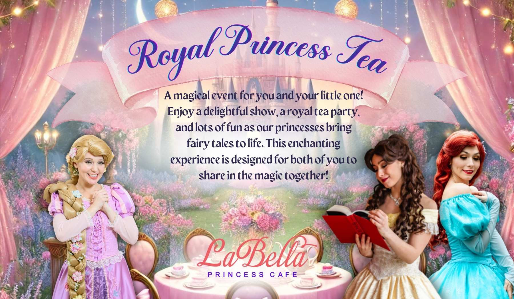 Mini and Me Royal Tea Party 5PM | bellaprincessllc_MYP
