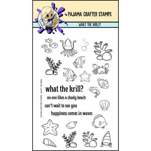 What The Krill? Stamps | Morva Crafts