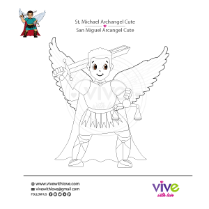 St Michael Cute | Vive with Love