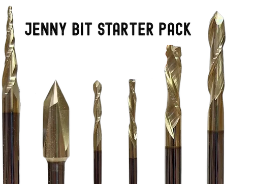 Bits Set - "Jenny Bit Starter Pack" | Onefinity CNC