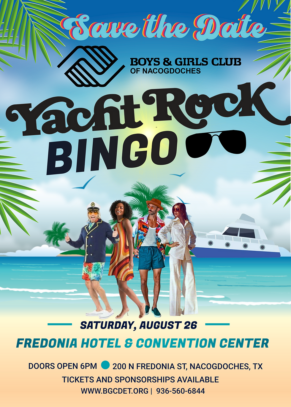 Yacht Rock Bingo | BGCDET