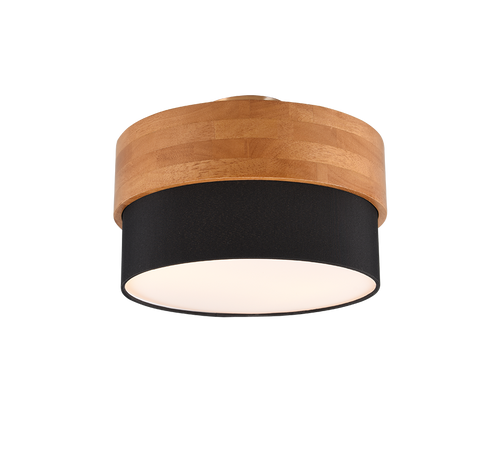Winter 2 Light Wood Effect Flush Ceiling Light | The Light House122.73