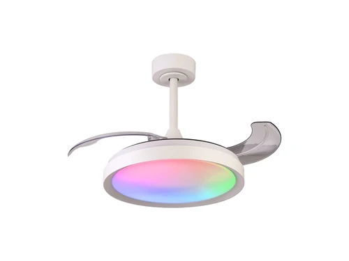 Serbia White Mini LED Ceiling Fan and Light | The Light House315