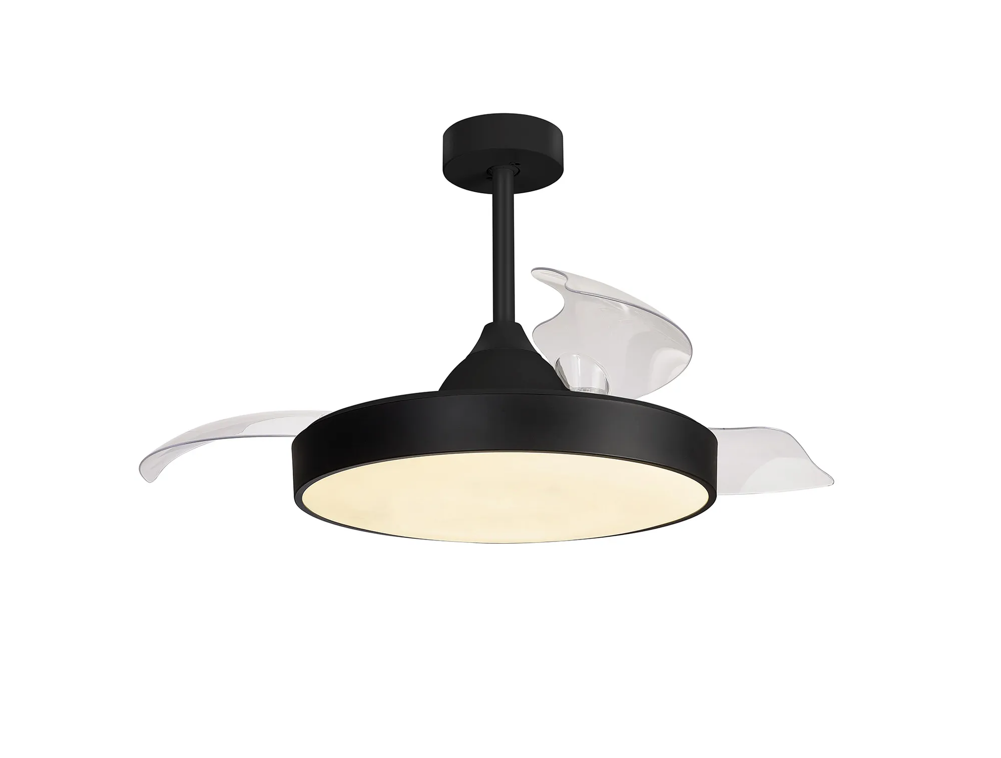 Ocean Black LED Smart Ceiling Fan and Light | The Light House