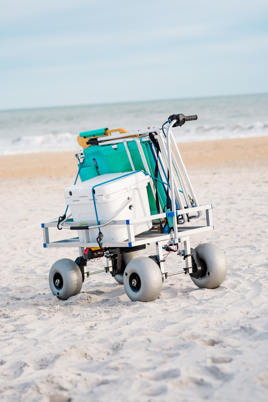 The Beach Mule | Electric Beach Cart