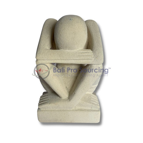 Sad Man Statue | bali pro sourcing