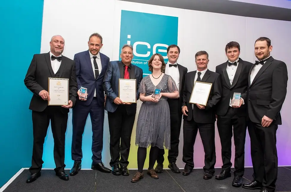 Success Trio: Mott MacDonald Bentley at ICE Awards